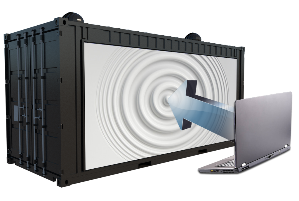 ContainerSign - The worlds first portable digital container sign